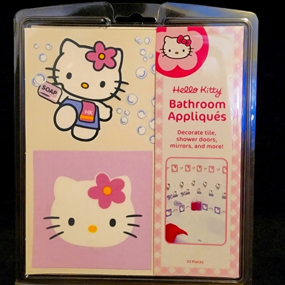 Sanrio | Wall Decor | Hello Kitty Sanrio Bathroom Wall Stickers | Poshmark